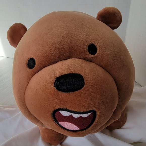 Cartoon Network | Toys | Miniso We Bare Bears Grizz Stuffed Animal ...